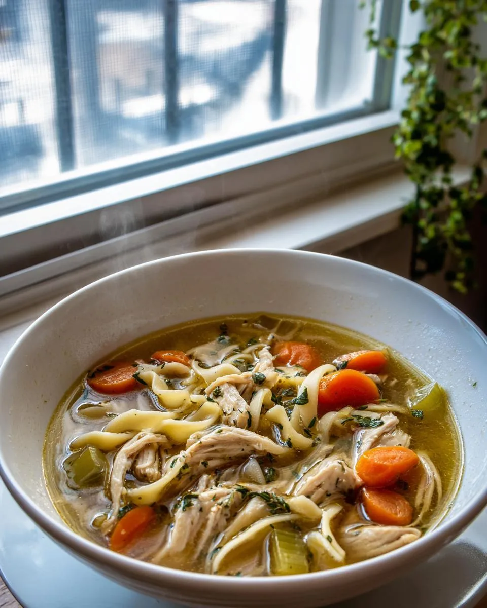 Perfect Dutch Oven Chicken Noodle Soup in Just 1 Hour - Dishivia